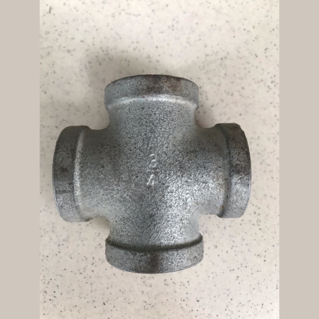 Jual Cross Tee Besi Galvanis 3/4" Inch drat | Shopee Indonesia