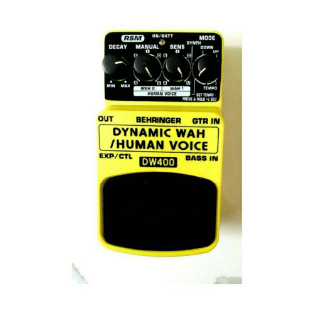 Jual Efek Gitar Bass Behringer DW400 Dynamic Wah / Human Voice | Shopee ...