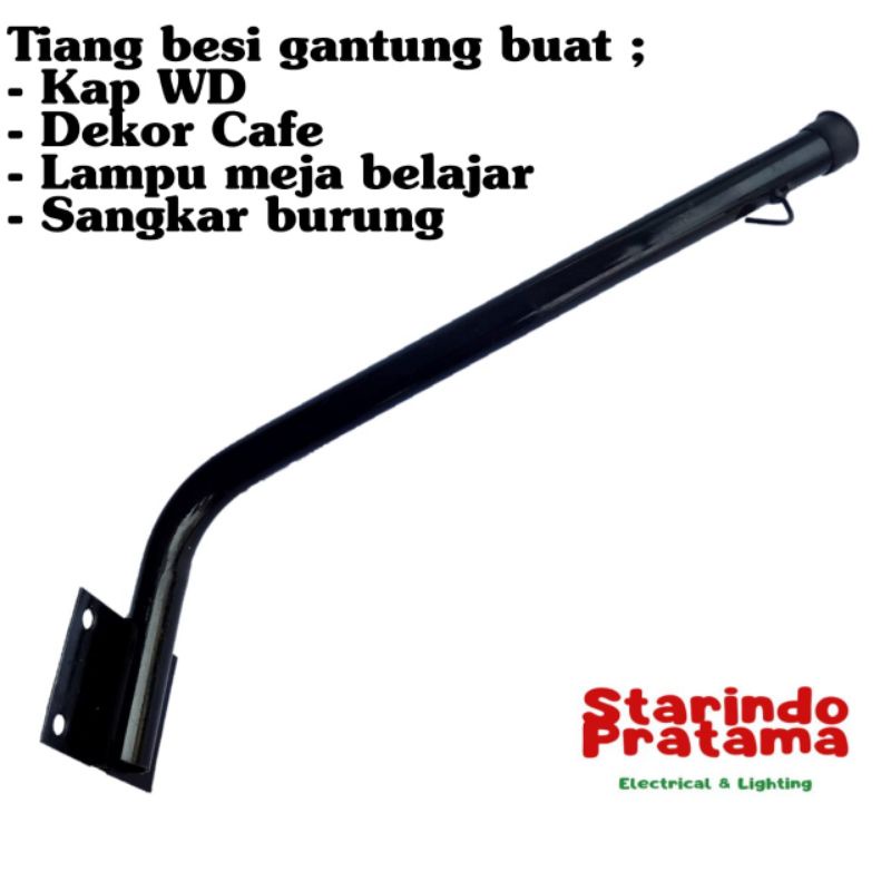Jual TIANG BESI GANTUNG KAP WD / TIANG BESI LAMPU GANTUNG / TIANG BESI ...