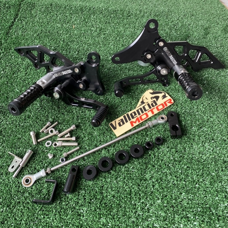 Jual Footstep Underbone Nui Original Sonic150 R BLACK EDITION Footrest ...