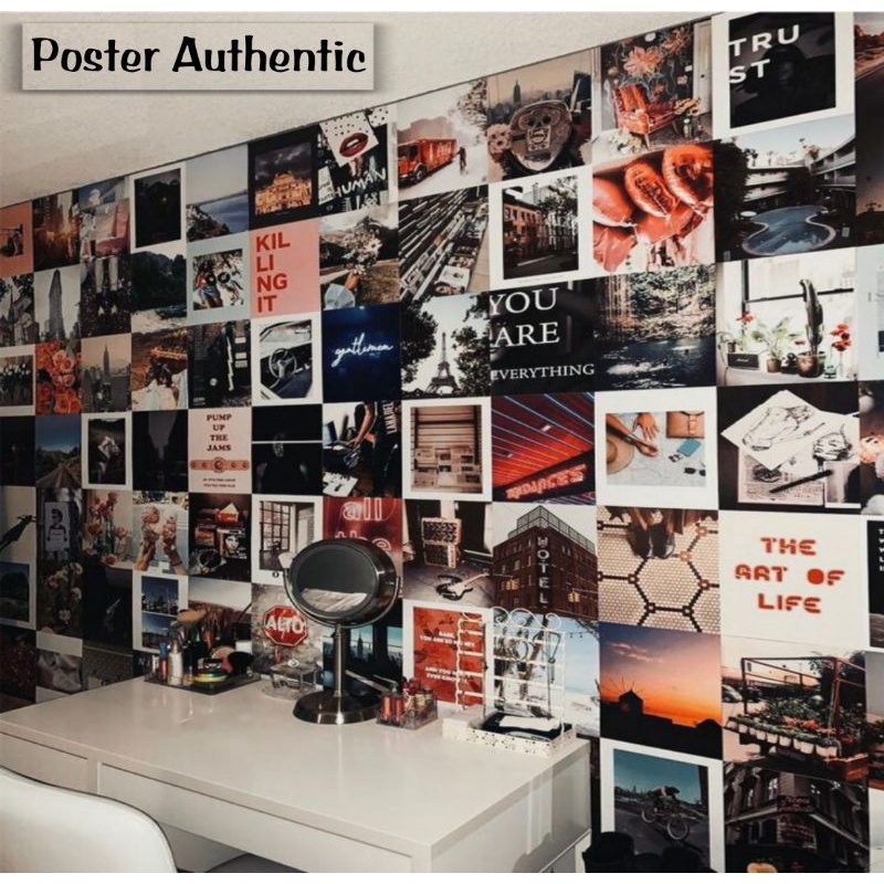 Jual Poster Authentic Gambar Populer (isi 10 PICIS) New!! | Shopee ...