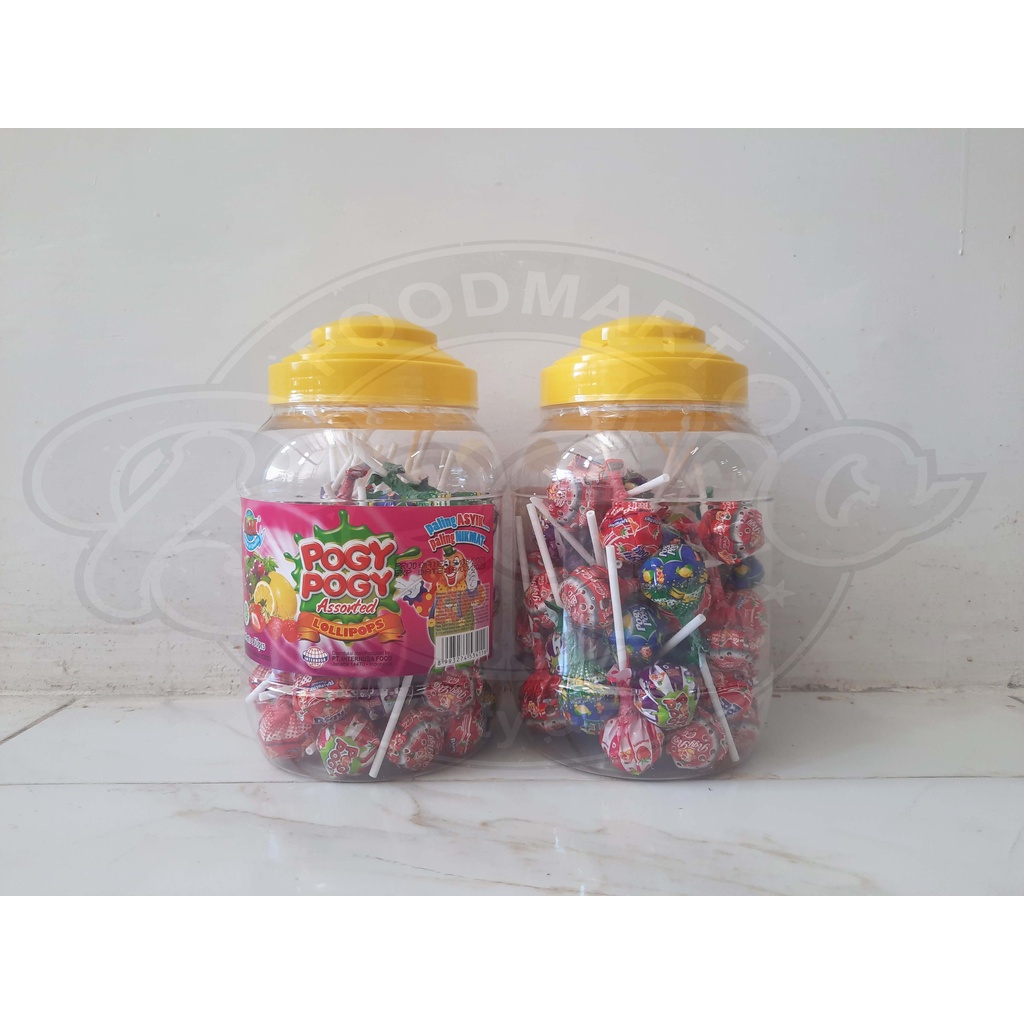 Jual POGY POGY ASSORTED LOLLIPOP 50pcs | Shopee Indonesia