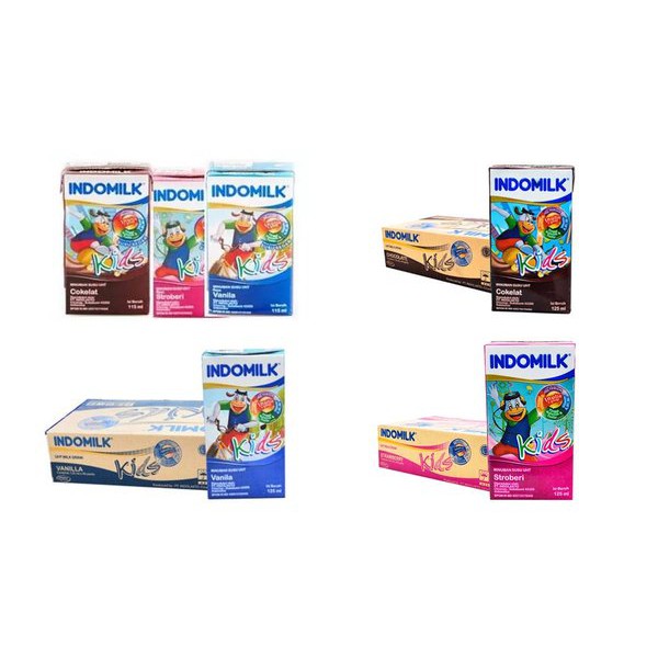 Jual Susu Indomilk Kids UHT 115ml x 40pcs Dus khusus Pengiriman Instan ...