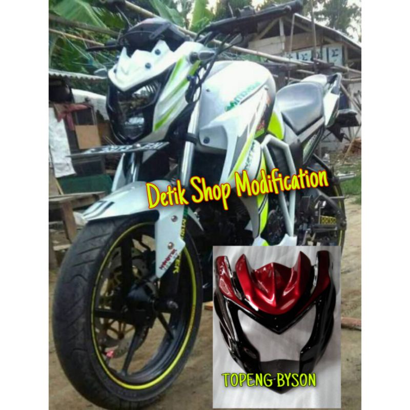 Jual TOPENG BYSON KEDOK BYSON TOPENG YAMAHA BYSON | Shopee Indonesia