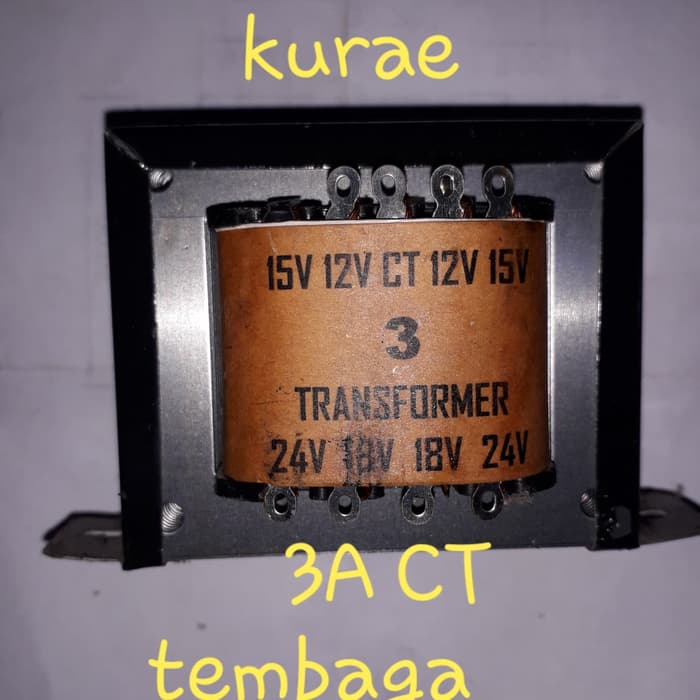 Jual travo trafo 3A CT 3ampere 3 amper KURAE Termurah | Shopee Indonesia