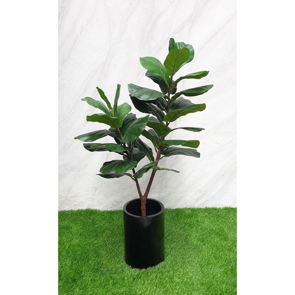 Jual pohon artificial ketapang bagus cabang 2 + pot | Shopee Indonesia