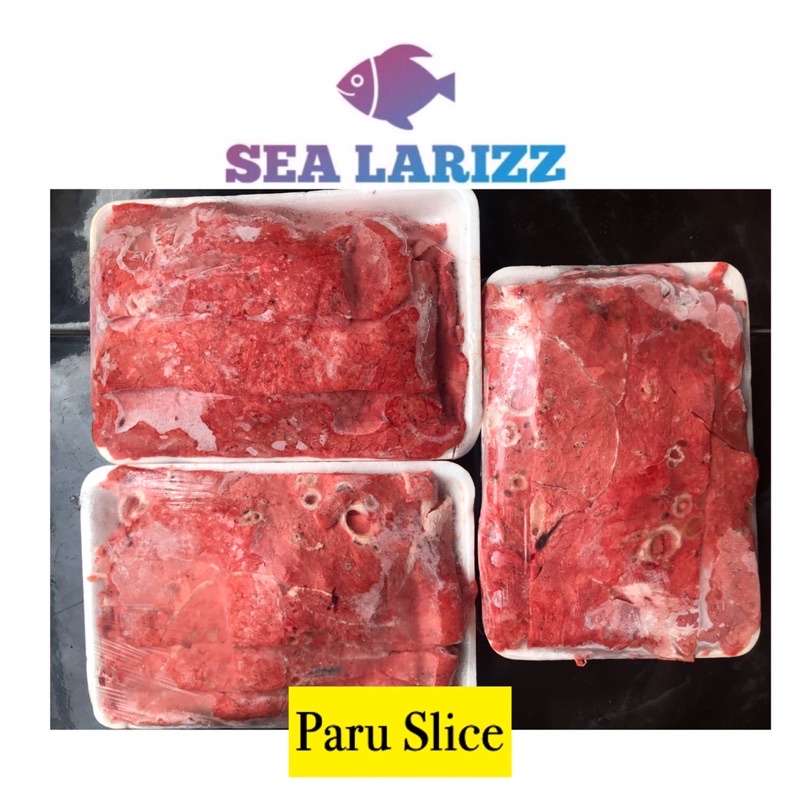 Jual Paru Sapi Mentah Slice / Beef Slice Lungs / Paru Grill Sukiyaki ...