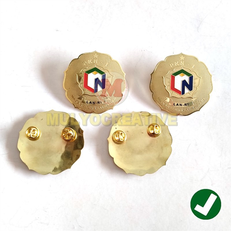 Jual Lencana Lembaga Administrasi Negara Pin Logo LAN RI Murah | Shopee ...