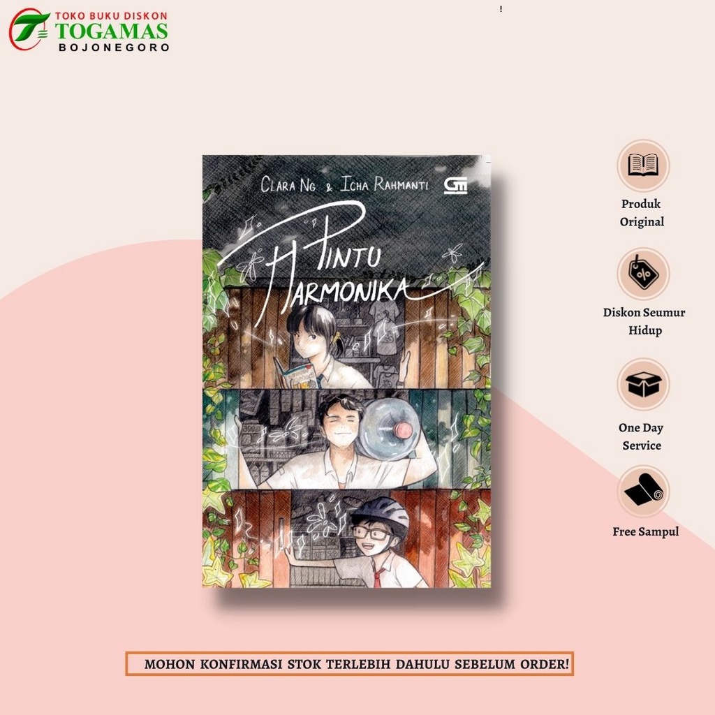 Jual NOVEL - TEENLIT: PINTU HARMONIKA BY CLARA NG, ICHA RAHMANTI ...
