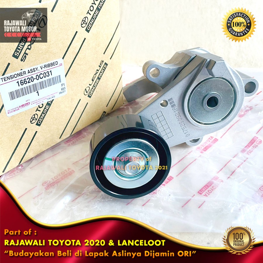 Jual Tensioner Fan Belt Innova Reborn, Fortuner, Hilux & Hiace 2004 ...