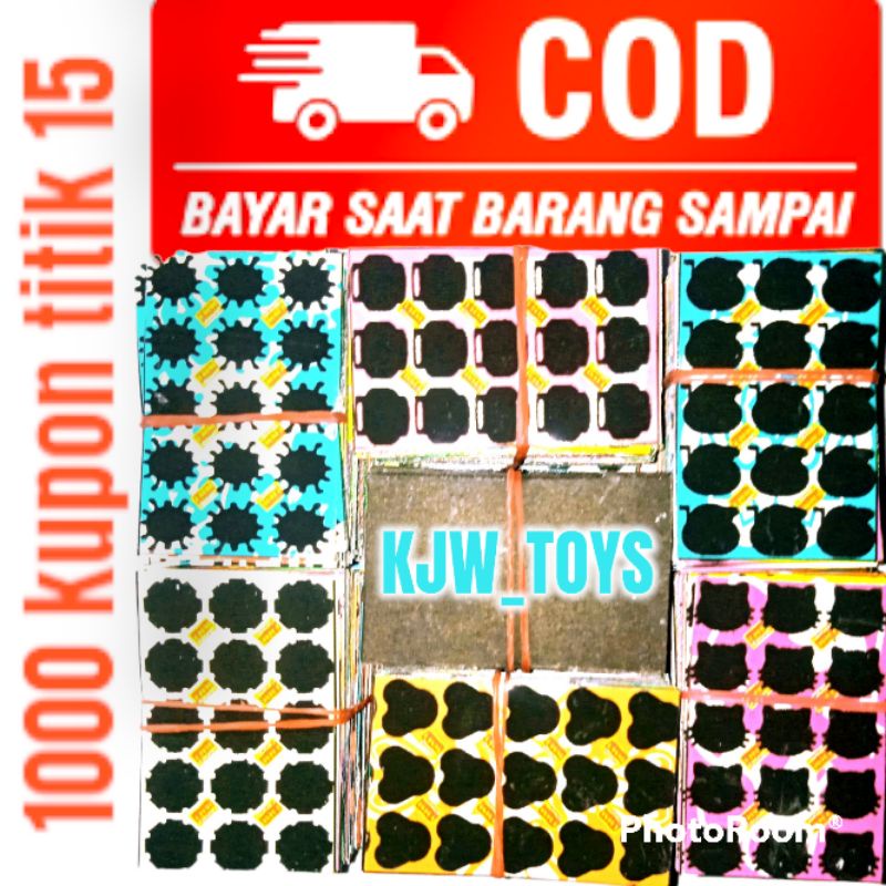 Jual mainan gosokan gambar bom tengkorak isi 1000 kupon titik 15 ...