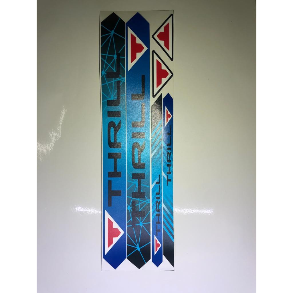 Jual stiker sepeda sticker decal thrill | Shopee Indonesia