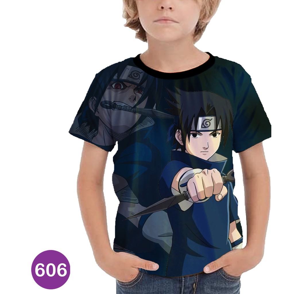 Jual Baju Naruto Anak Baju Sasuke Uchiha Itachi Kartun Serial TV ...