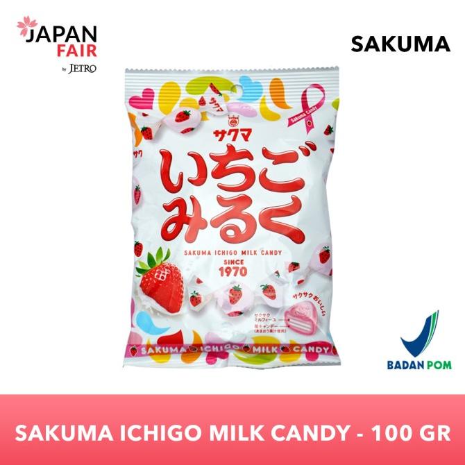 Jual Permen Jepang Sakuma Ichigo Milk Candy 100 Gr | Shopee Indonesia