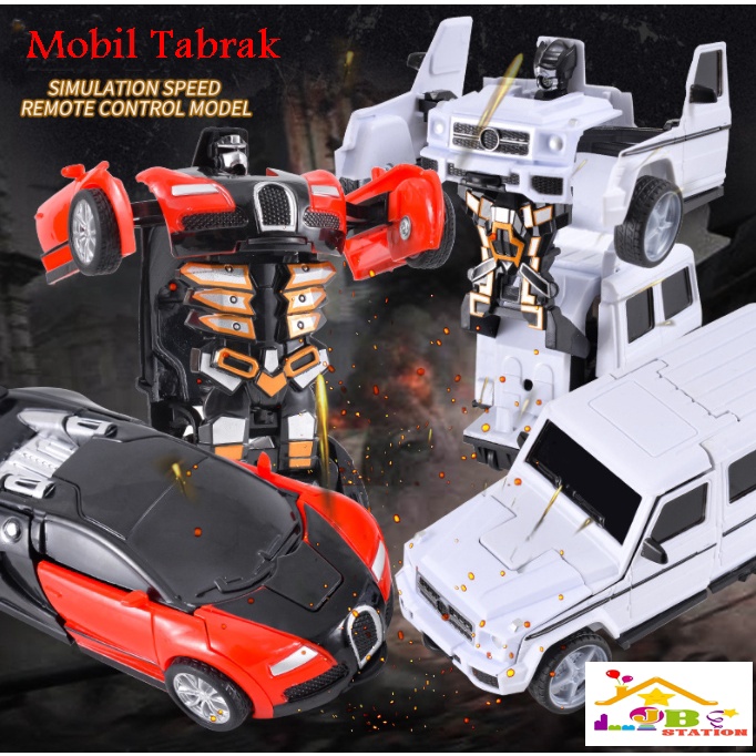 Jual Mainan Transformation Anak Mobil Robot Toy Car Anime Action Figure ...