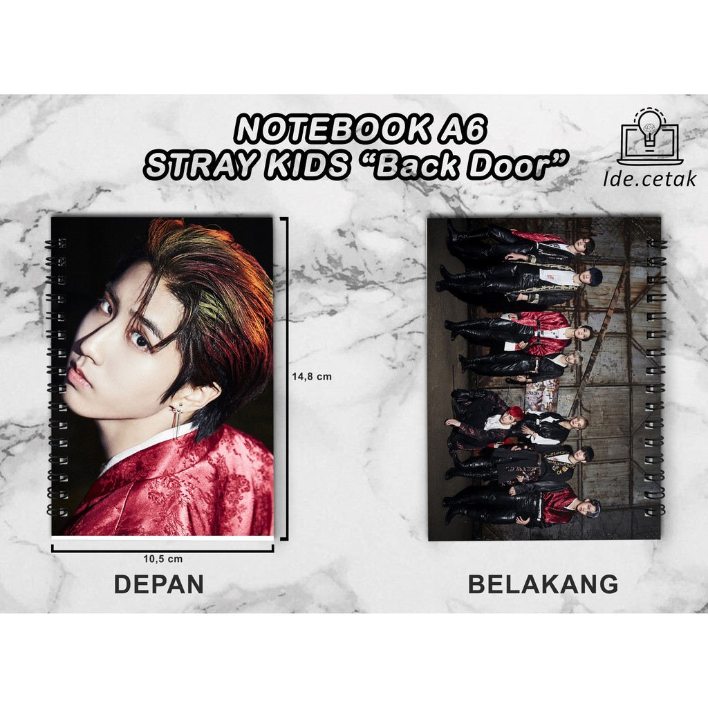 Jual Notebook STRAY KIDS A6 Unofficial / Buku Catatan / Notes A6 Kpop ...