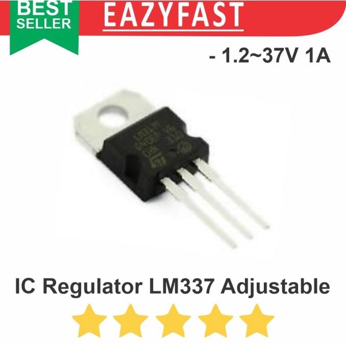 Jual IC Regulator LM337 Adjustable Variable Voltage 3A LM 337 T LM337T DIP efst90 Diminati ...