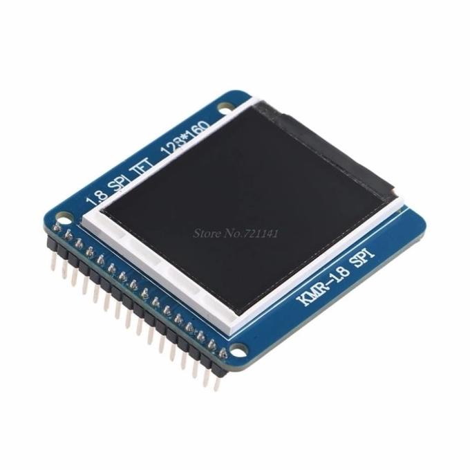Jual LCD TFT 1.8" Display KMR-1.8 SPI ST7735R LCD 128*160 pixel ...