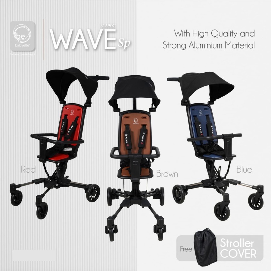 Jual BABYELLE Stroller Wave SP 1690C / Kereta Dorong Bayi | Shopee ...