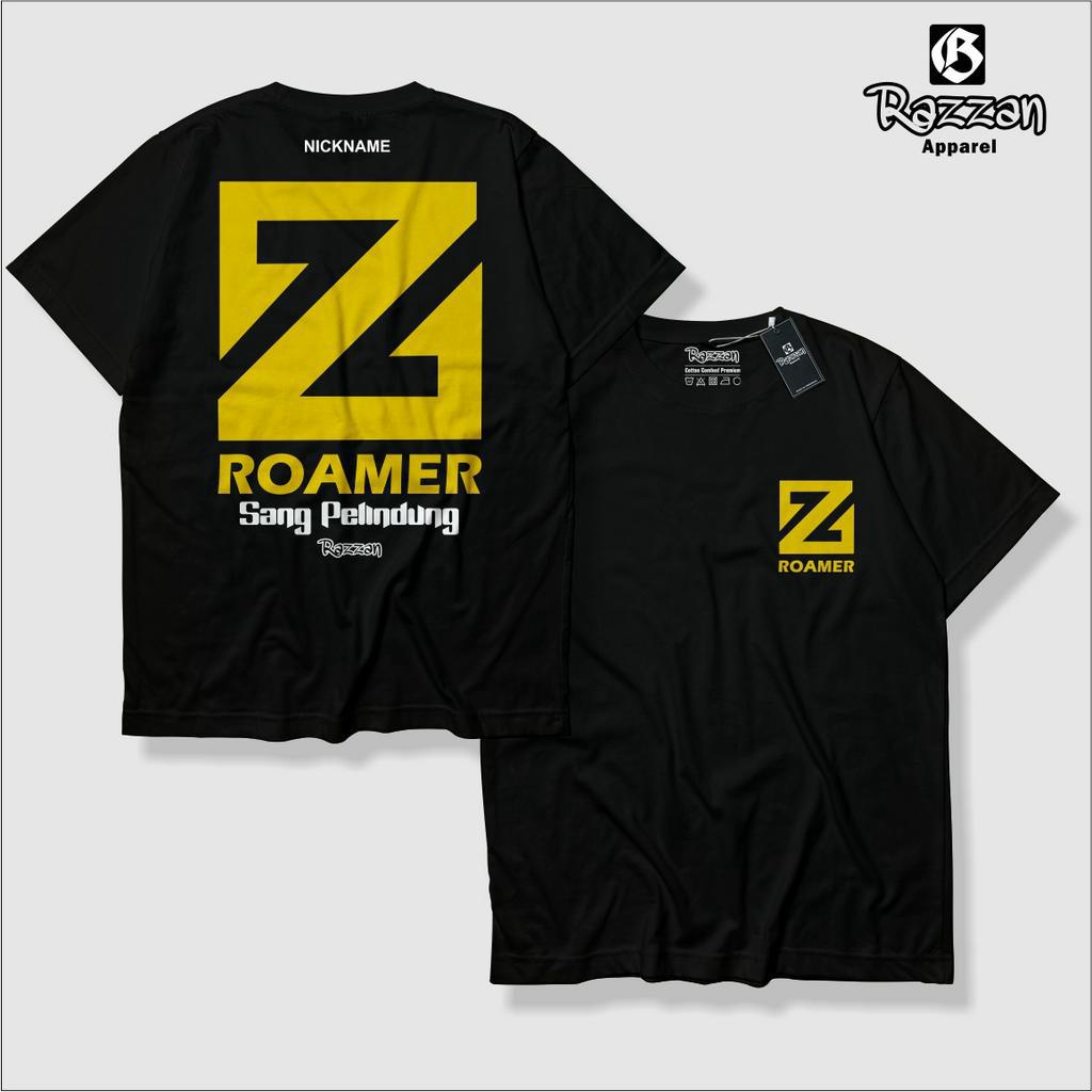 Jual Razzan T-shirt kaos mobile legends role jungler exp mid allrole ...