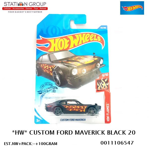 Jual HOT WHEELS HW CUSTOM FORD MAVERICK BLACK 20 - DIECAST | Shopee ...