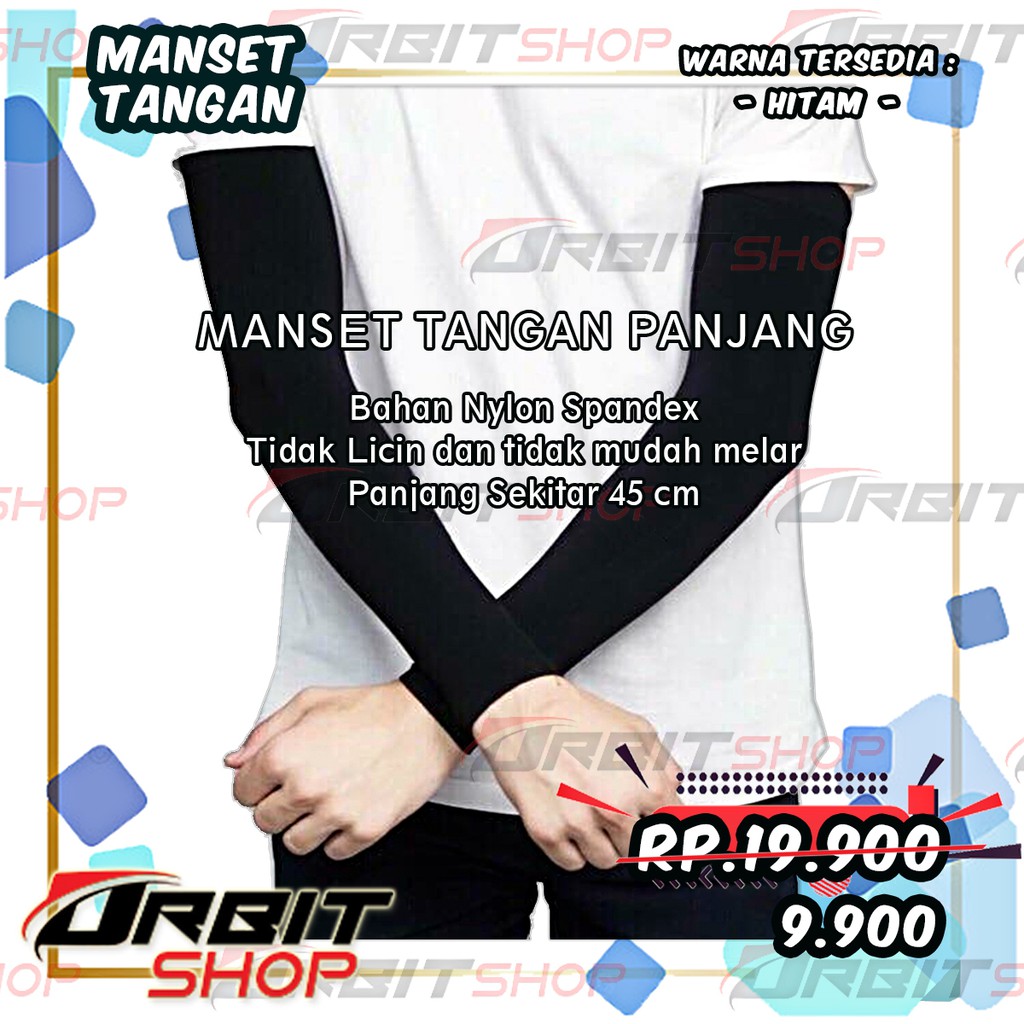 Jual Manset / Manset tangan / hand sleeve / sarung tangan / baselayer ...