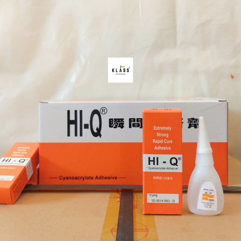 Jual LEM HI Q KOREA KUALITAS SUPER / LEM HI Q Lem Tetes Hi Q Lem Besi ...