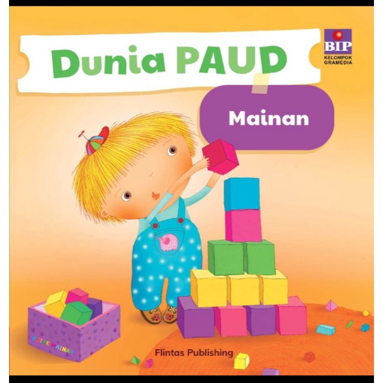 Jual Gramedia Bogor - Bip - Boardbook Dunia Paud : Mainan (Rg) | Shopee ...