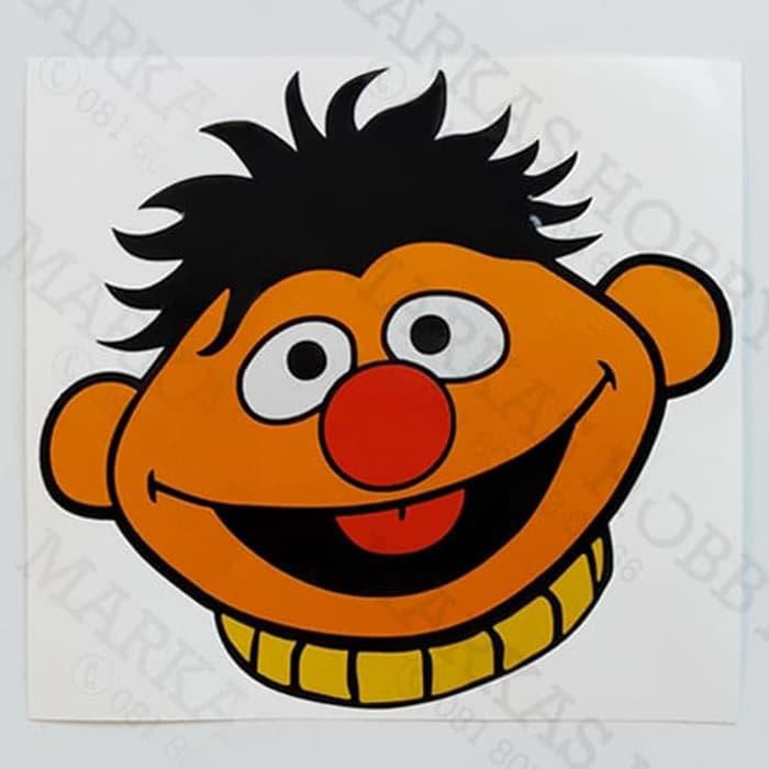 Jual Stiker / Sticker Sesame Street Ernie Character | Shopee Indonesia