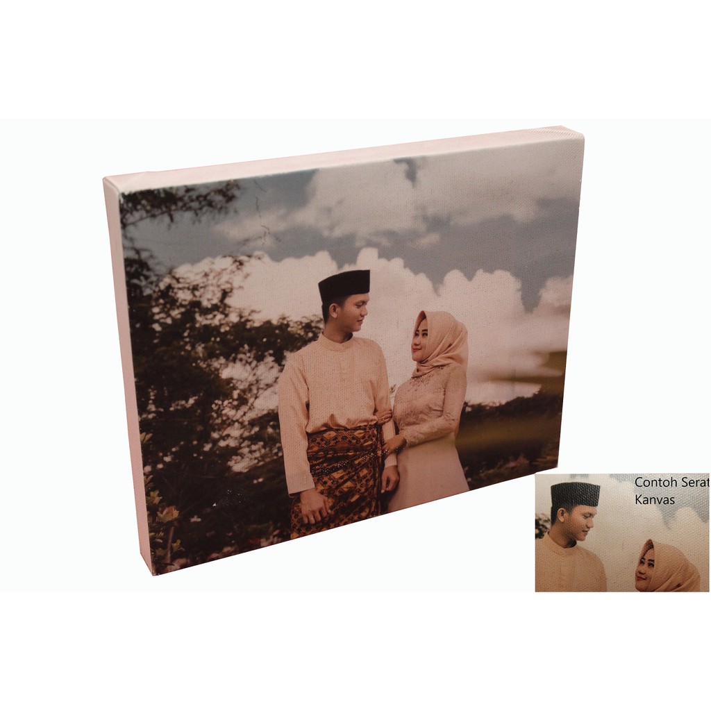 Jual Foto Canvas Spanram Custom Print / Cetak Foto Kanvas Bingkai ...