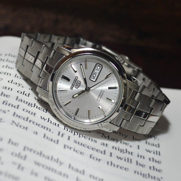 Jual Seiko 5 SNKK65K1 Jam Tangan Pria SNKK65 Automatic Silver Original ...