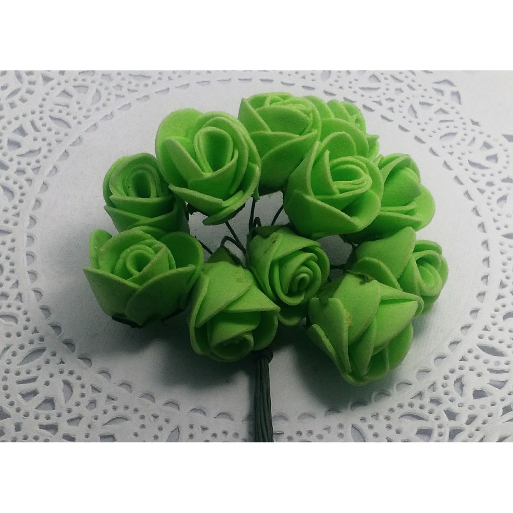 Jual Bunga Spon Warna Hijau Muda | Shopee Indonesia