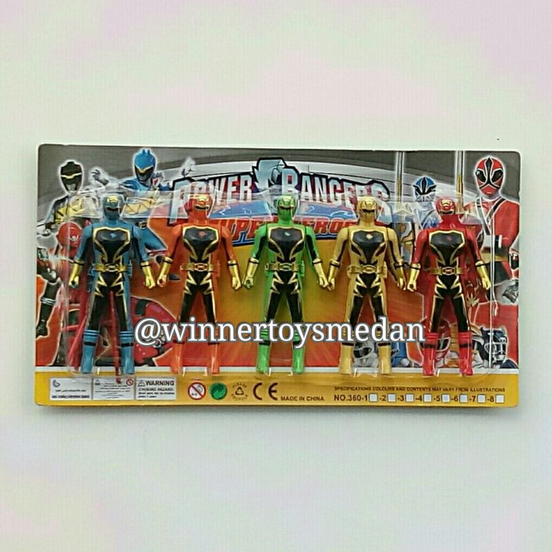Jual Mainan Robot Power Rangers Super Heroes 360 / Robot Avengers 2020 ...