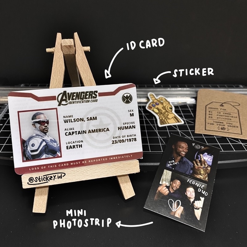 Jual ID CARD AVENGERS EDITION | Shopee Indonesia