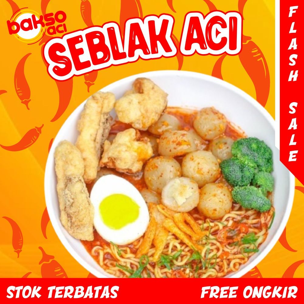 Jual SEBLAK MERCON INSTAN SEBLAK ACI BAKSOACI SEBLAK INSTAN KOMPLIT ...