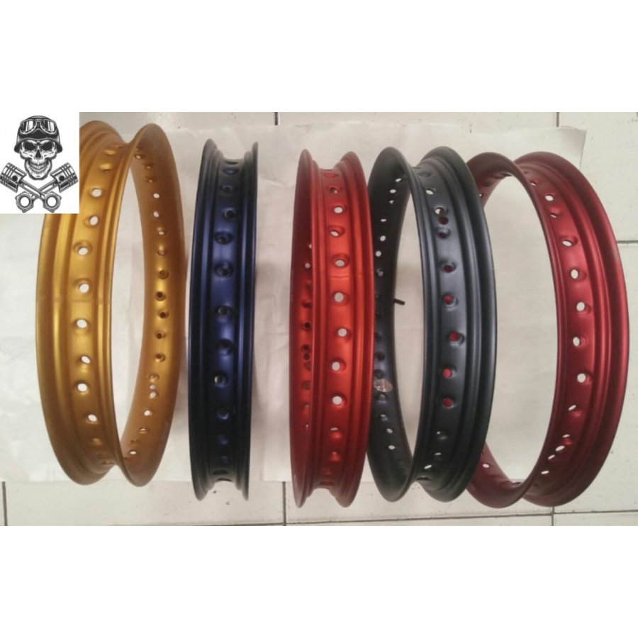 Jual Velg motor u shape Scarlet Racing Original Ring 17 dan 14 Doff ...