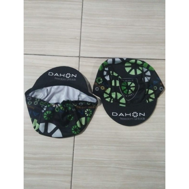 Jual cycling cap logo dahon | Shopee Indonesia