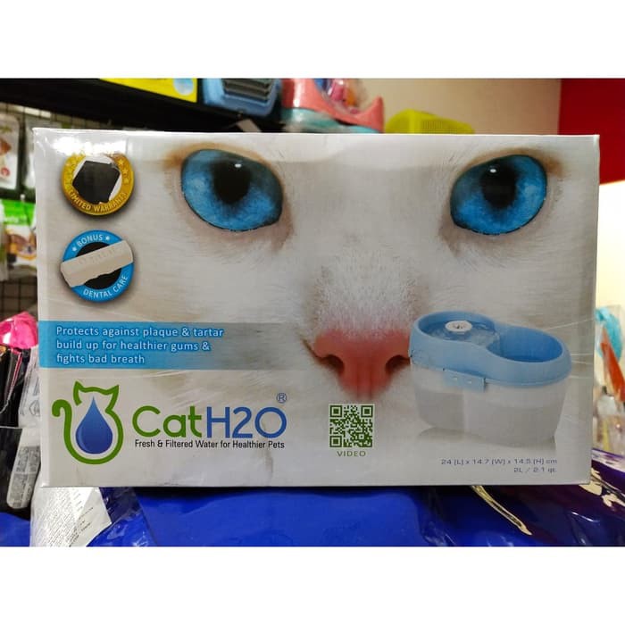 Jual Tempat Minum H20 Cat Water Fountain (CH-010) | Shopee Indonesia