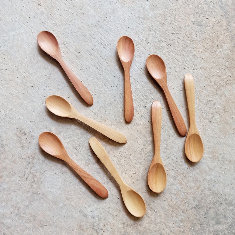 Jual Sendok Garam Kayu Sawo 10 cm | Shopee Indonesia