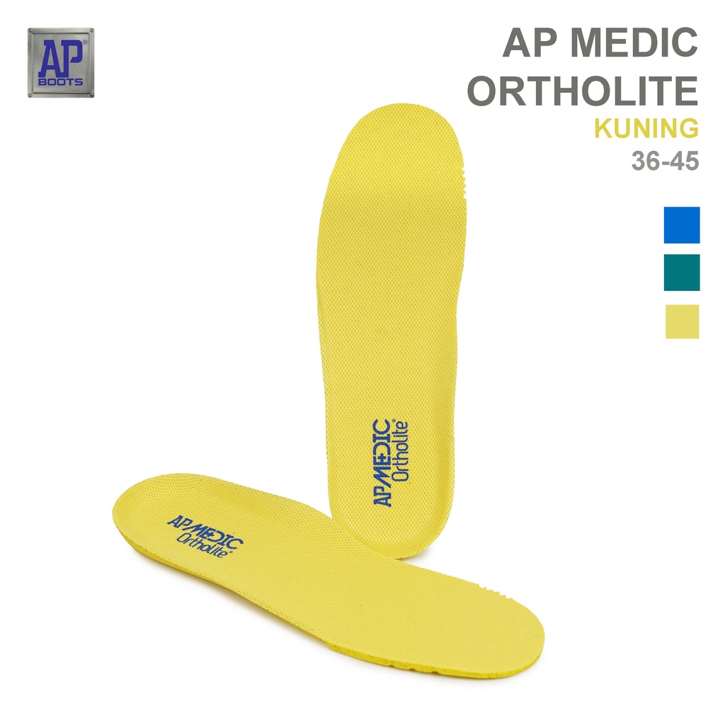 Jual AP Boots Footbed SOL AP Medic Kuning - Ortholite | Shopee Indonesia