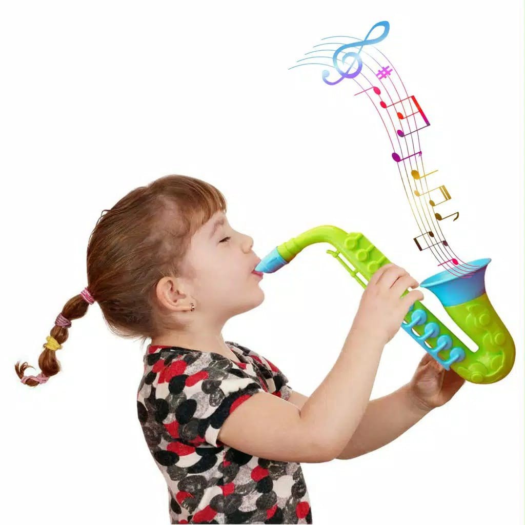 Jual MAINAN ANAK TEROMPET / TROMPET PLASTIK SAXOPHONE ALAT MUSIK ...