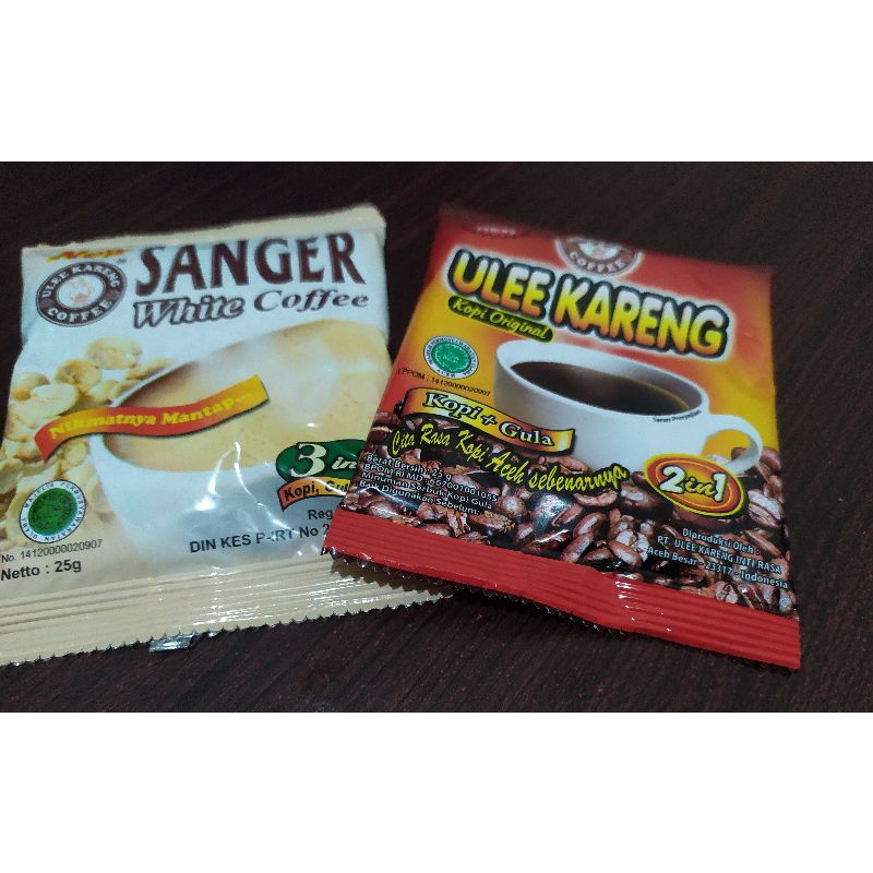 Jual kopi ulee kareng/kopi aceh/sanger white coffee/kopi aceh 2in1, 3in1kopi/kopi khas aceh ulee ...