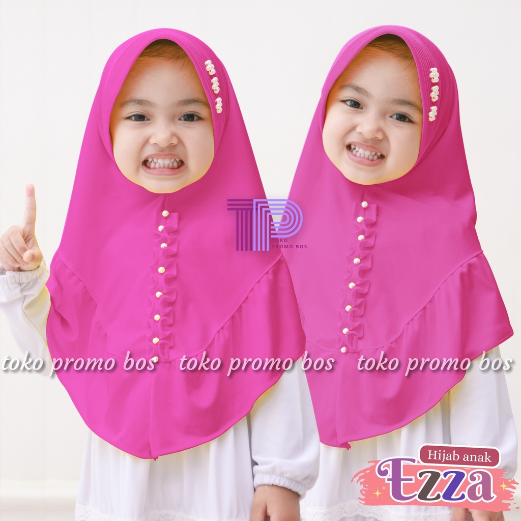 Jual Jilbab anak ezza mutiara lucu /khimar anak lucu murah /hijab anak murah / hijab anak lucu ...