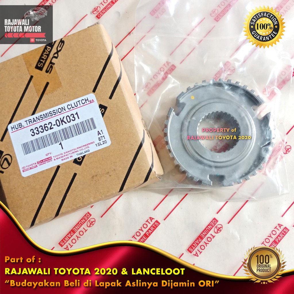 Jual Hub Transmisi Cluth Fortuner VRZ, Innova Reborn & Hilux 2016-UP ...