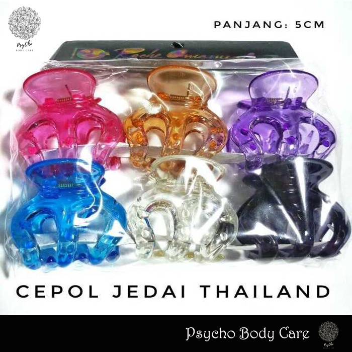 Jual Jepit Rambut Jedai Besar 5cm Jepitan Rambut Cakar Original COD ...