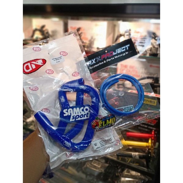 Jual Selang radiator samco thailand plus selang reservoir nmax nvx aerox lexi samco sport ...