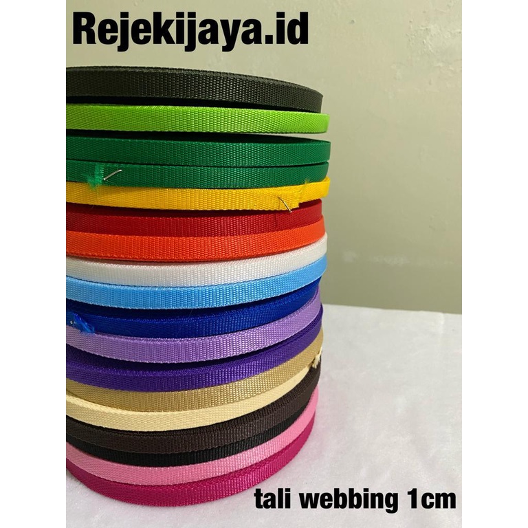 Jual WEBBING 1 CM / TALI WEBBING 1 CM / TALI KALUNG KUCING 1 CM ...