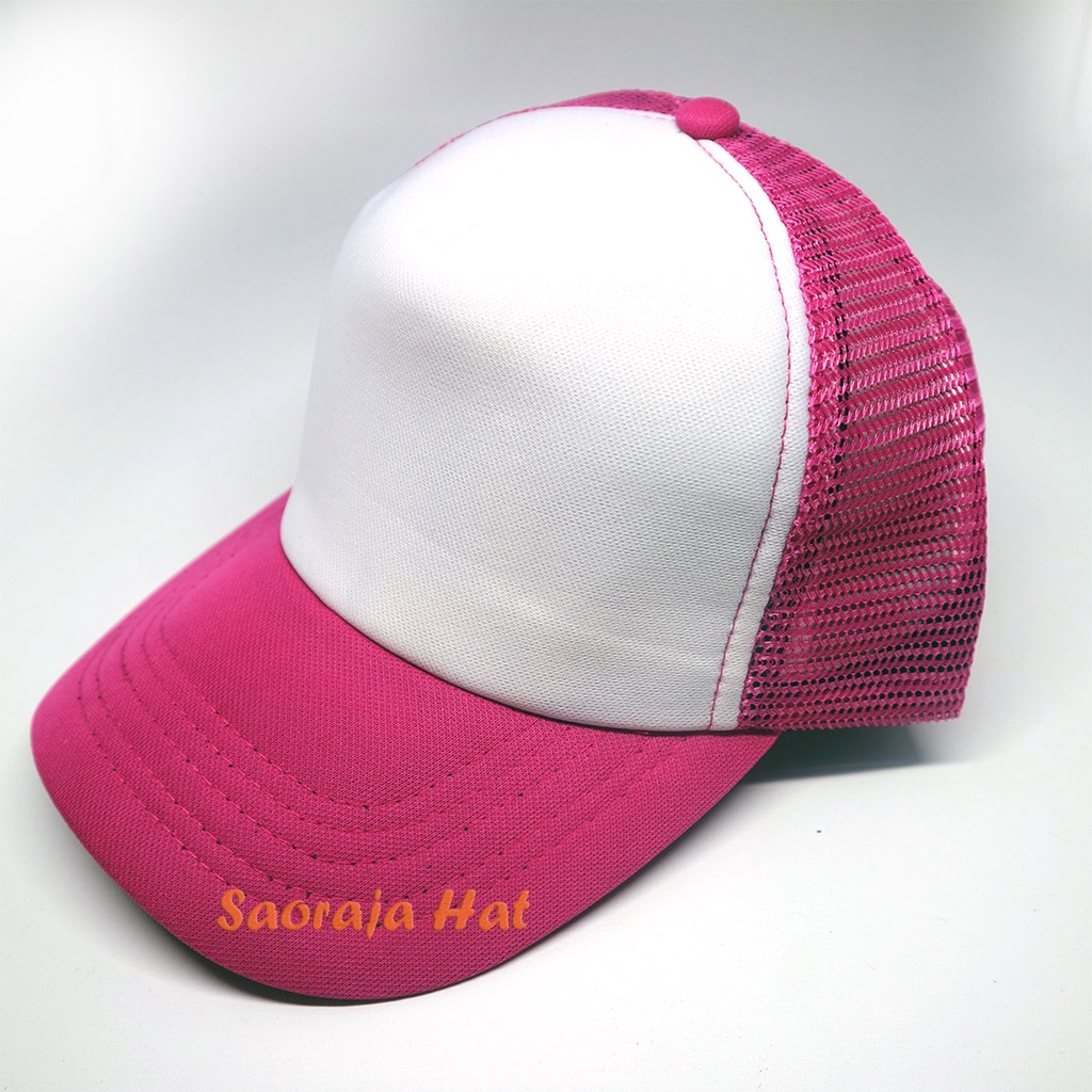 Jual Topi Jaring / Trucker Polos dan Kombinasi Warna Murah | Shopee ...