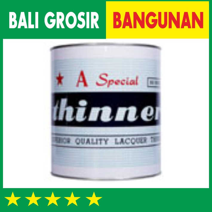 Jual 5 LITER THINNER A SPECIAL BINTANG TUNGGAL JAYA PENGENCER CAT | Shopee Indonesia
