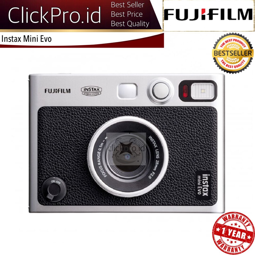 Jual FUJIFILM INSTAX MINI EVO Hybrid Instant Camera | Shopee Indonesia